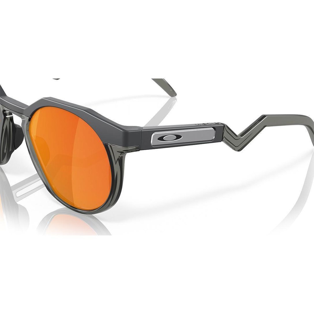 Óculos de Sol Oakley Hstn Matte Carbon Prizm Ruby Bio Matter - Cinza | Netshoes