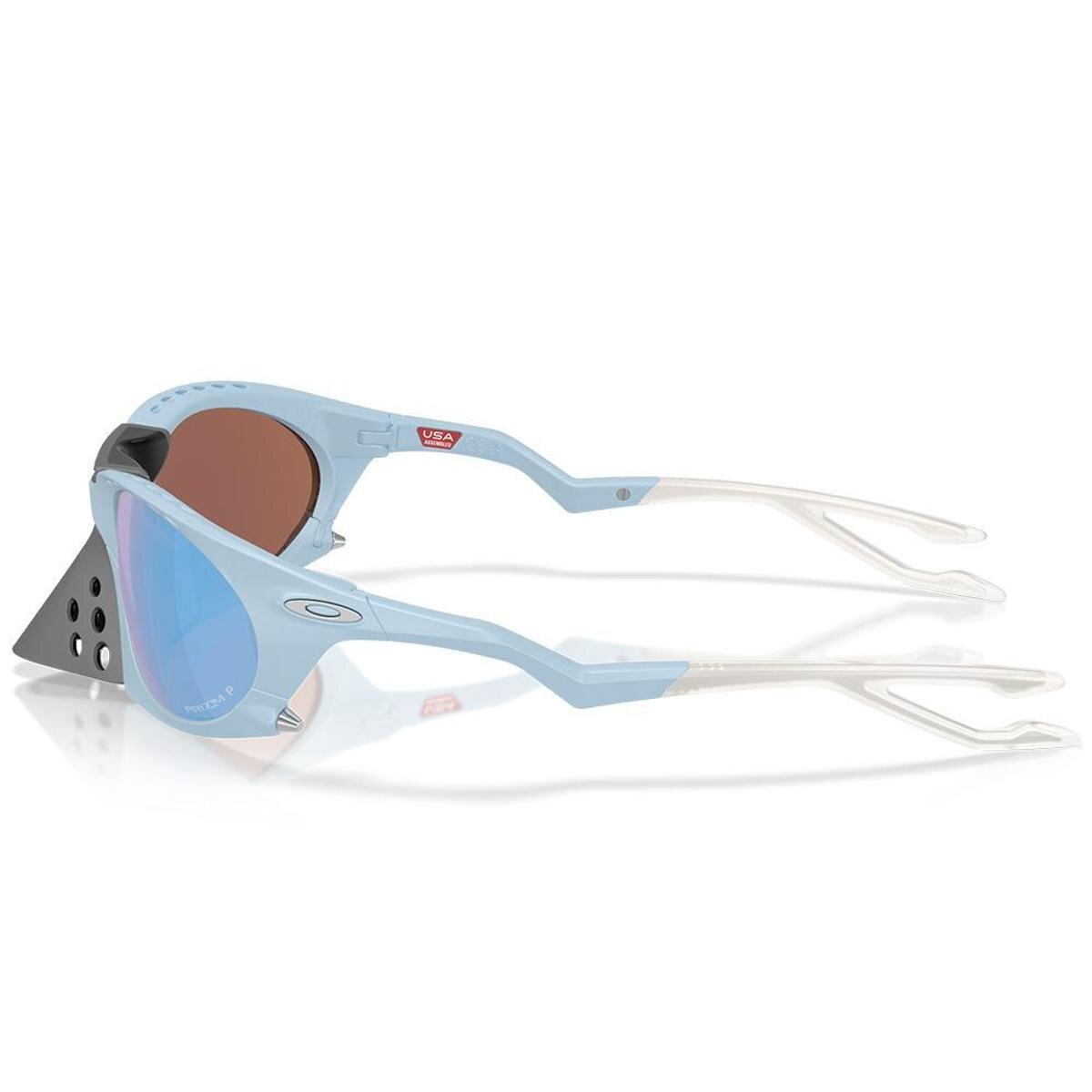 Óculos de Sol Oakley Plantaris Matte Stonewash 0463 - Azul | Netshoes