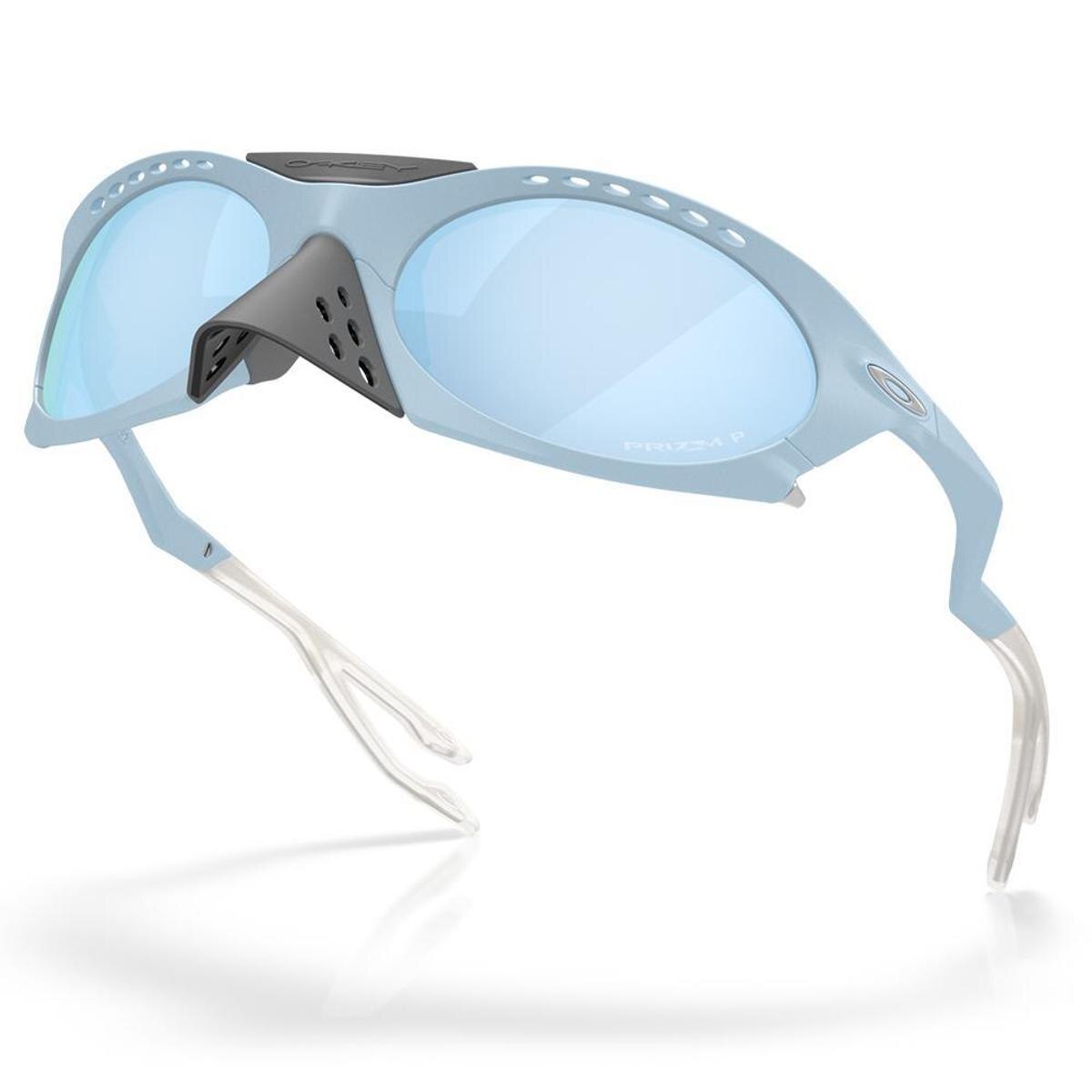 Óculos de Sol Oakley Plantaris Matte Stonewash 0463 - Azul | Netshoes