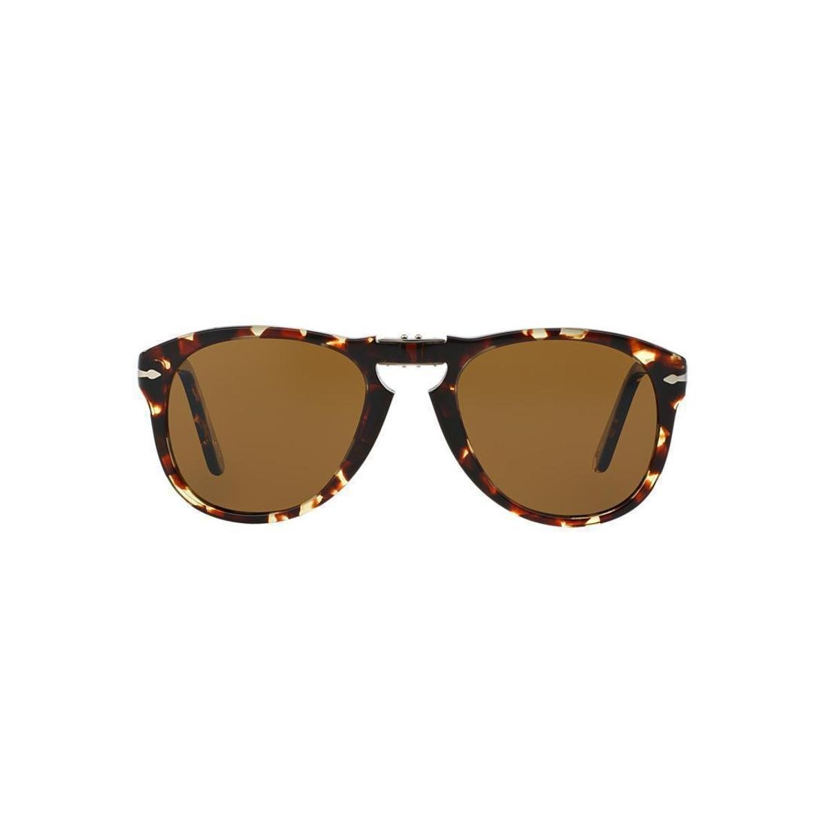 Óculos de Sol Persol Dobrável Masculino - Marrom | Netshoes