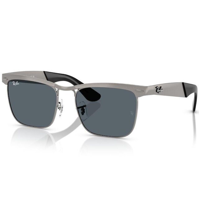 Óculos de Sol Ray Ban Wayfarer Deluxe Chumbo RB3875 029R5-56 - Chumbo ...