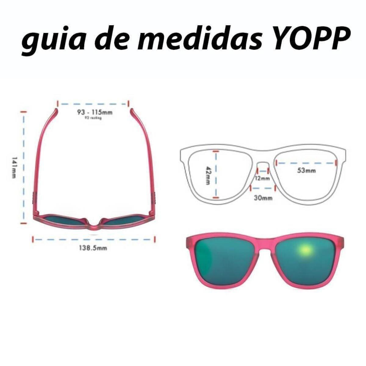 Óculos de Sol YOPP Polarizado Prot. UV400 "LOIRA GELADA" - Roxo | Netshoes