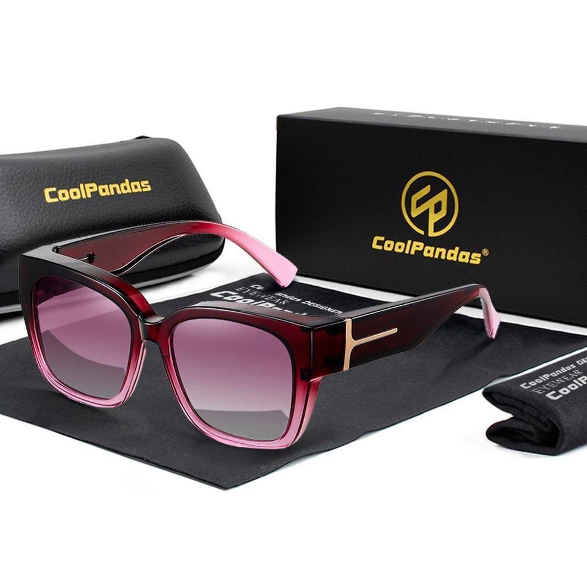 Oculos ocolos Feminino Luxo Moda Tendencia - Preto | Netshoes