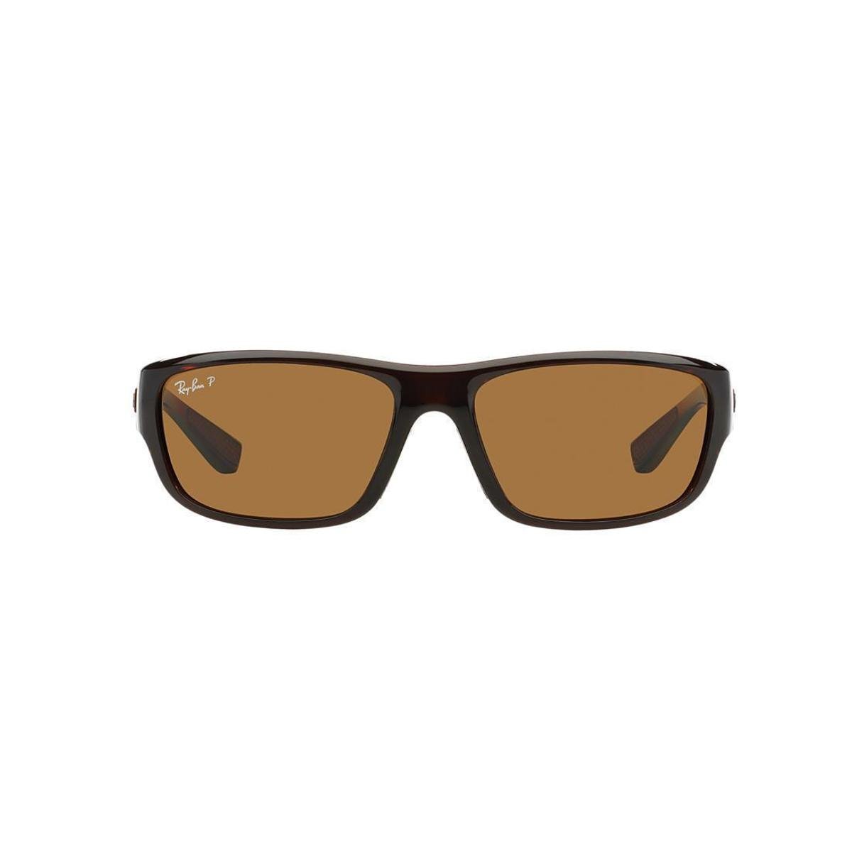Óculos Ray-Ban De Sol Masculino - Marrom | Netshoes