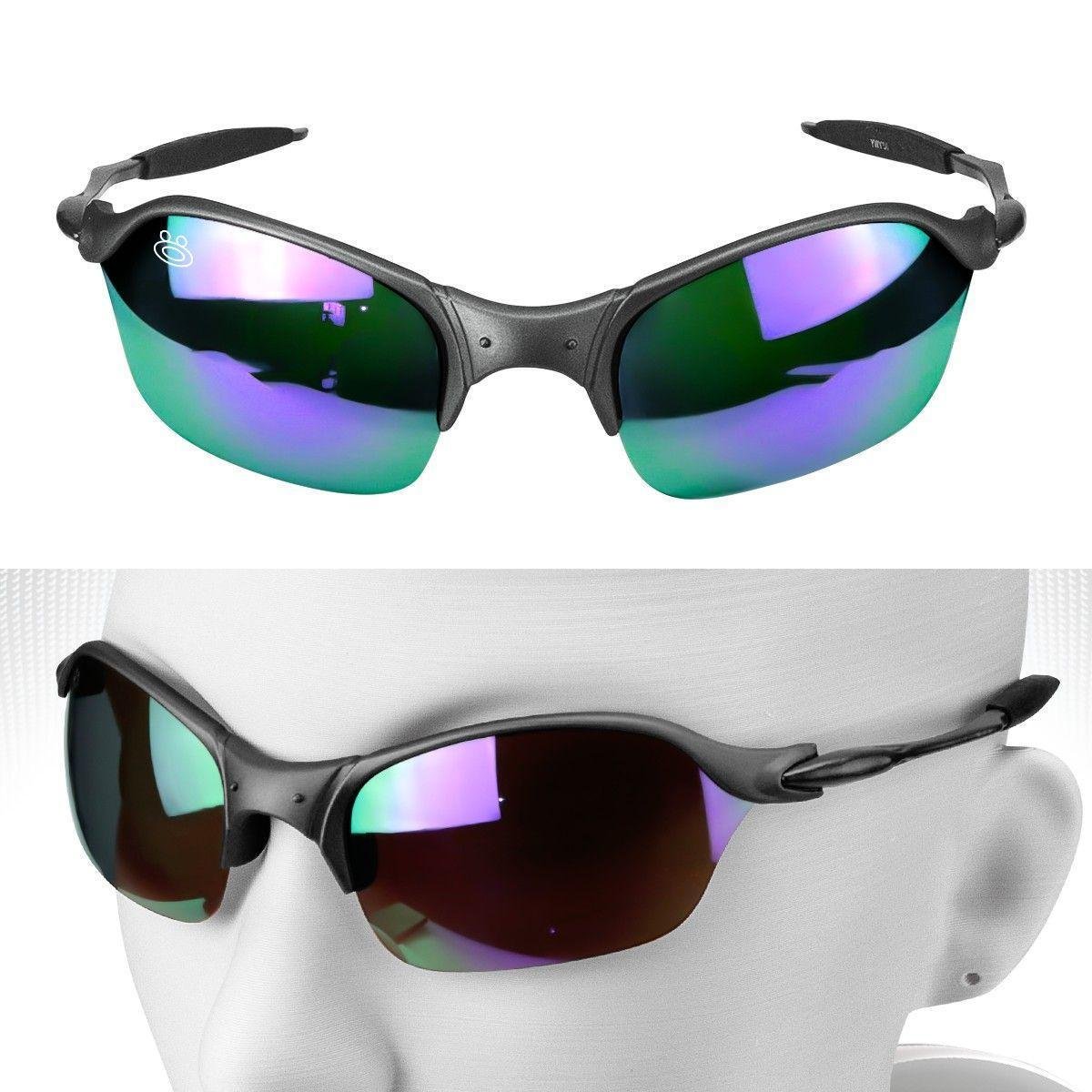 Oculos sol mandrake proteção uv lupa juliet metal case - Preto | Netshoes