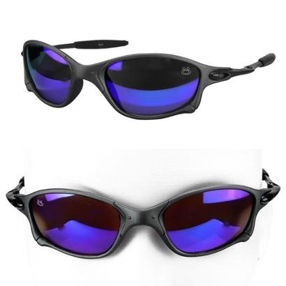oculos sol proteção uv mandrake juliet metal lupa case - Preto | Netshoes