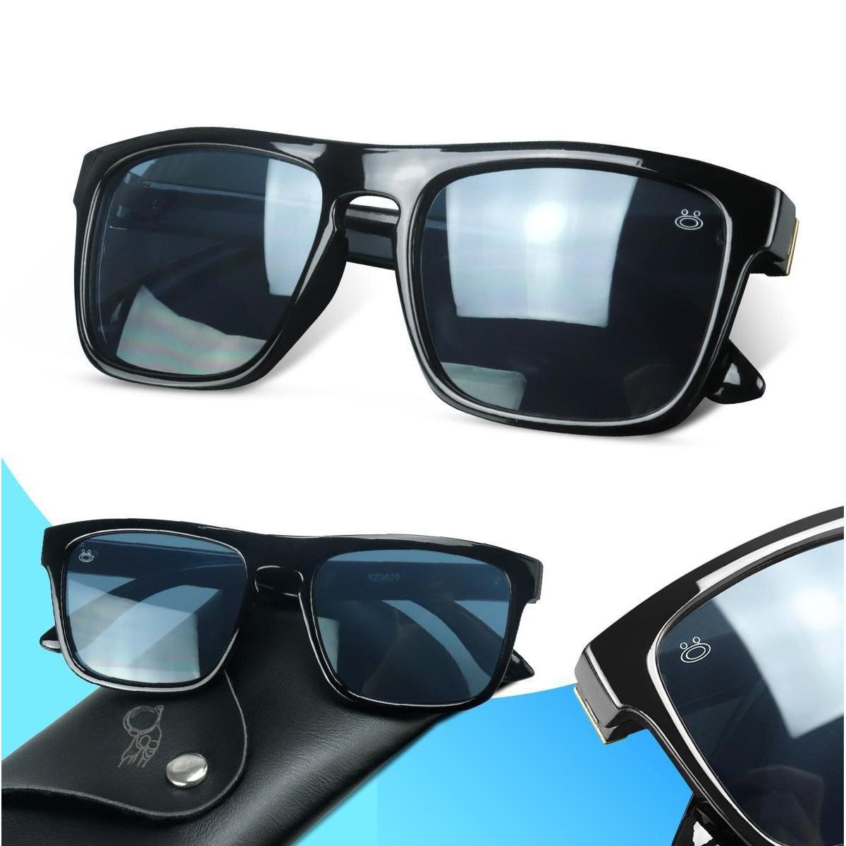 Óculos Sol Uv Infantil Vintage Quadrado Case Osk7 - Incolor | Netshoes