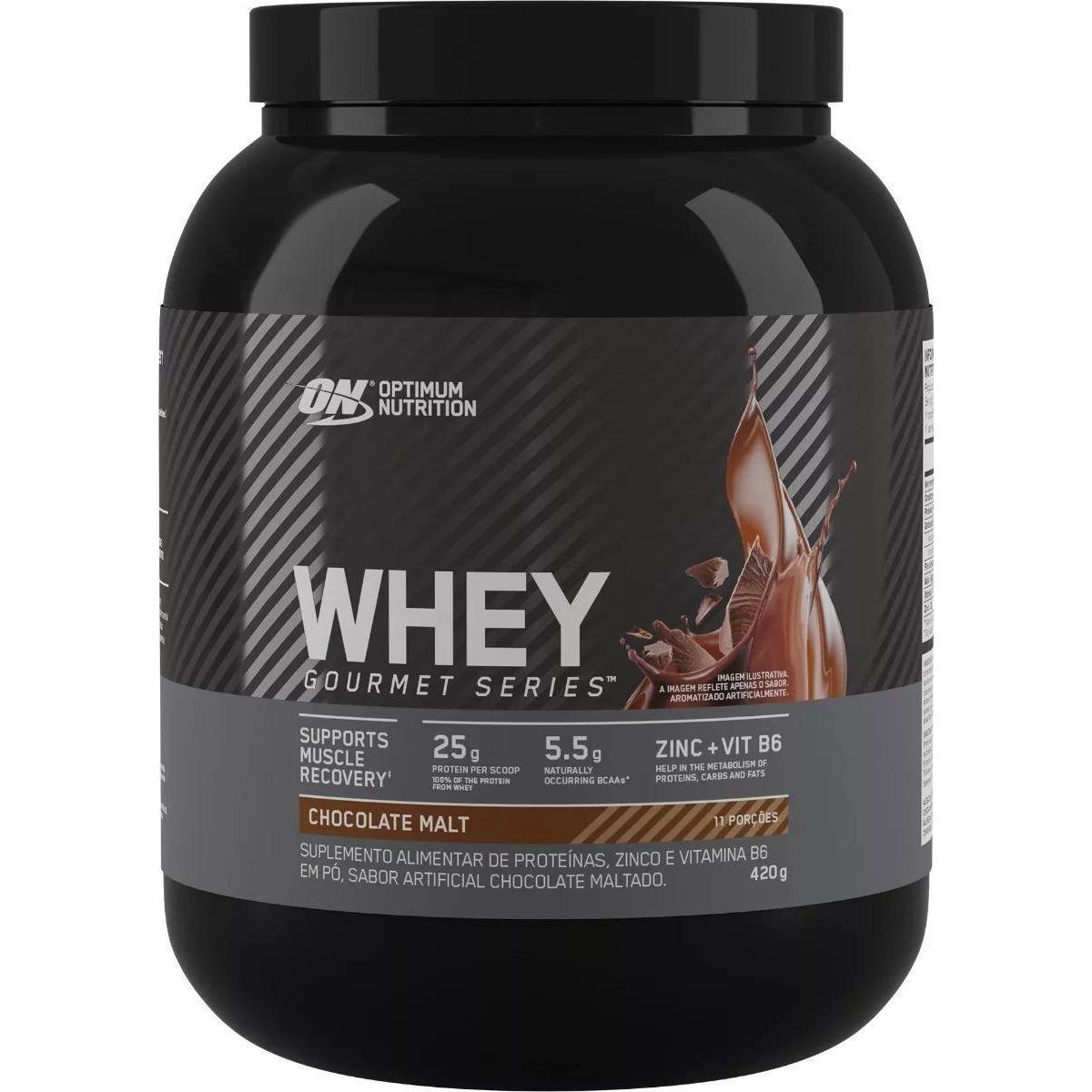 On Gourmet 100% Whey Protein 420g - Optimum Nutrition - undefined | Netshoes