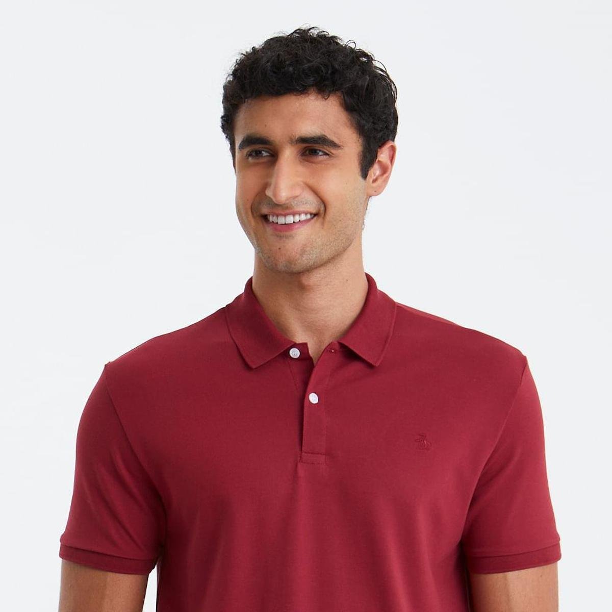 Original Penguin Polo Piquet Pima Magenta Original Penguin - Magenta ...