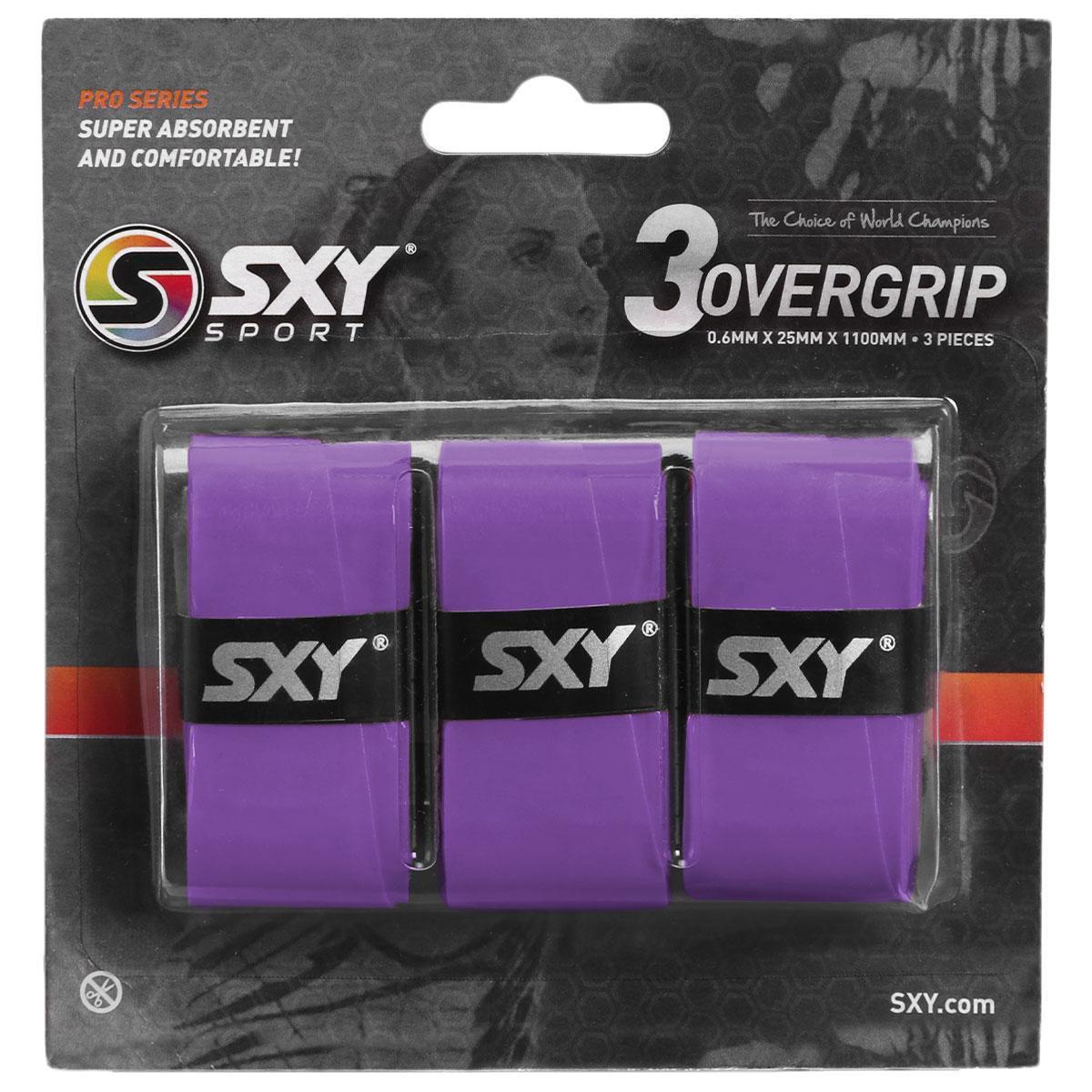 Overgrip Sexy Pro Serie com 03 Unidades Roxo - Roxo | Netshoes