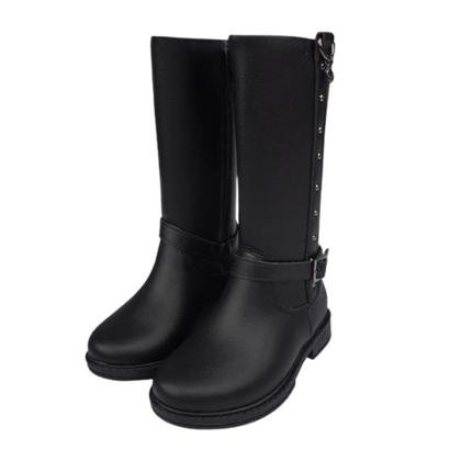 Pampili Bota Longa Safira Preto - Preto | Netshoes