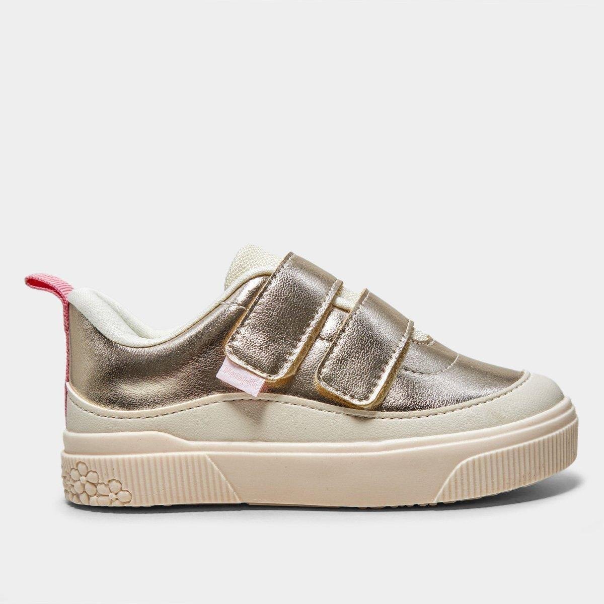 Pampili Tenis Yumi Dourado - Dourado | Netshoes
