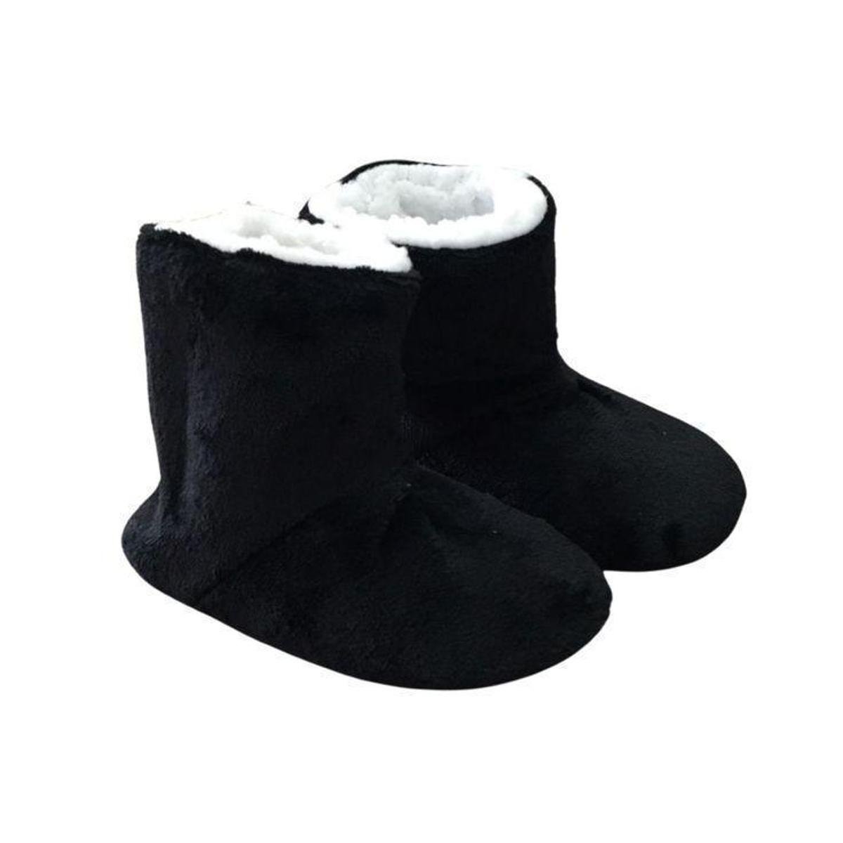 Pantufa Botinha Forrada Infantil Fofinho - Preto | Netshoes