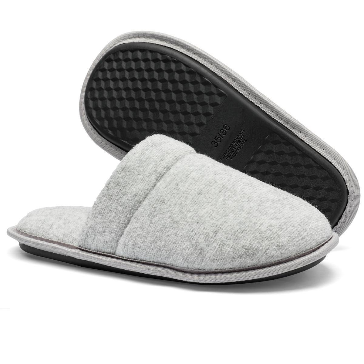 Pantufa Chinelo Tradicional Com Sola Ante Derrapante do 27 até 46 ...