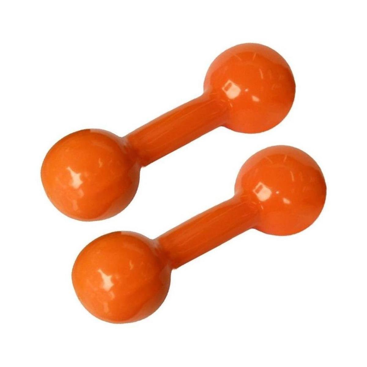 Par de Halteres Emborrachado 2 Kg Treino Fitness Musculação | Netshoes