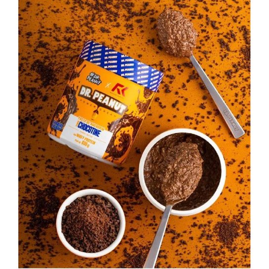 Pasta de Amendoim (600g) - Sabor Chocotine com Whey Protein - Dr Peanut ...