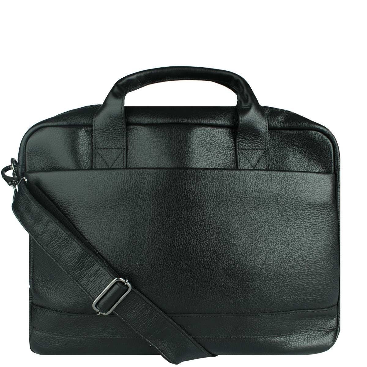 Pasta Notebook Couro Classic Line N19 Stradda Preta - Preto | Netshoes