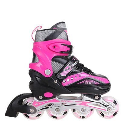 Patins Gonew Fitness Bearing Abec-7 - 70mm - Pink | Netshoes