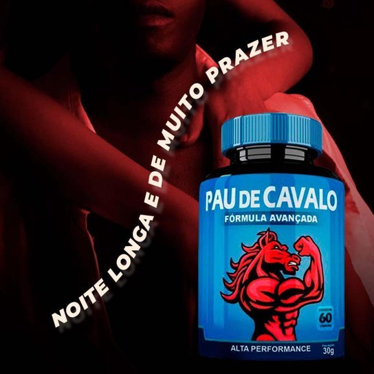 Pau de Cavalo Caps Suplemento Alimentar - 60 Caps - Azul | Netshoes