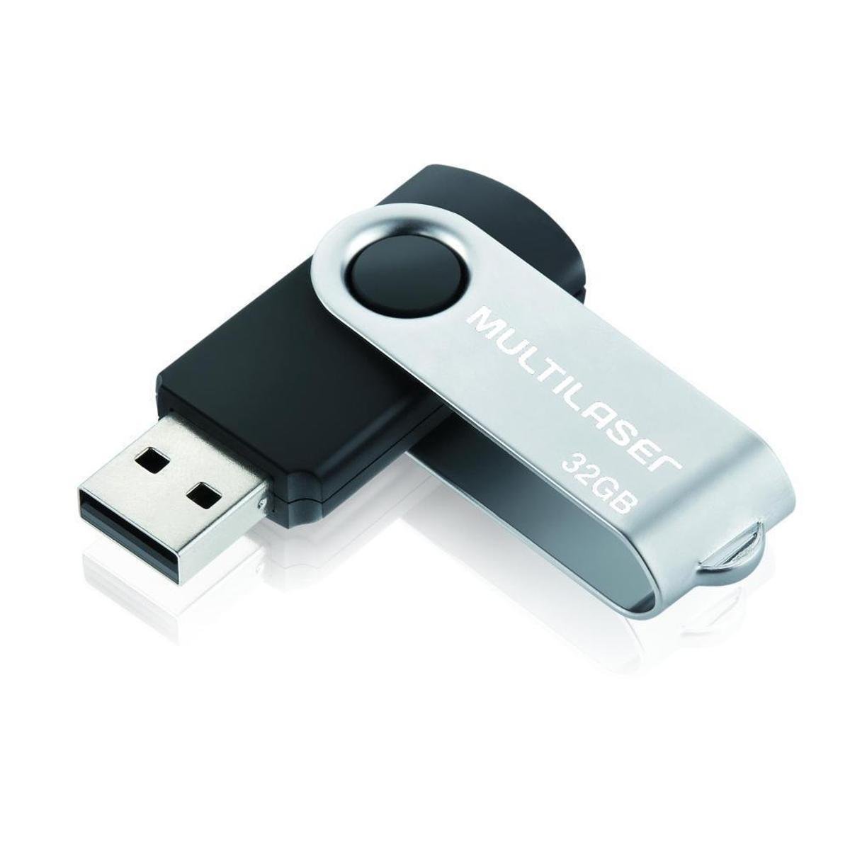Pendrive Multilaser 32gb Usb Preto Pd589 - Preto | Netshoes