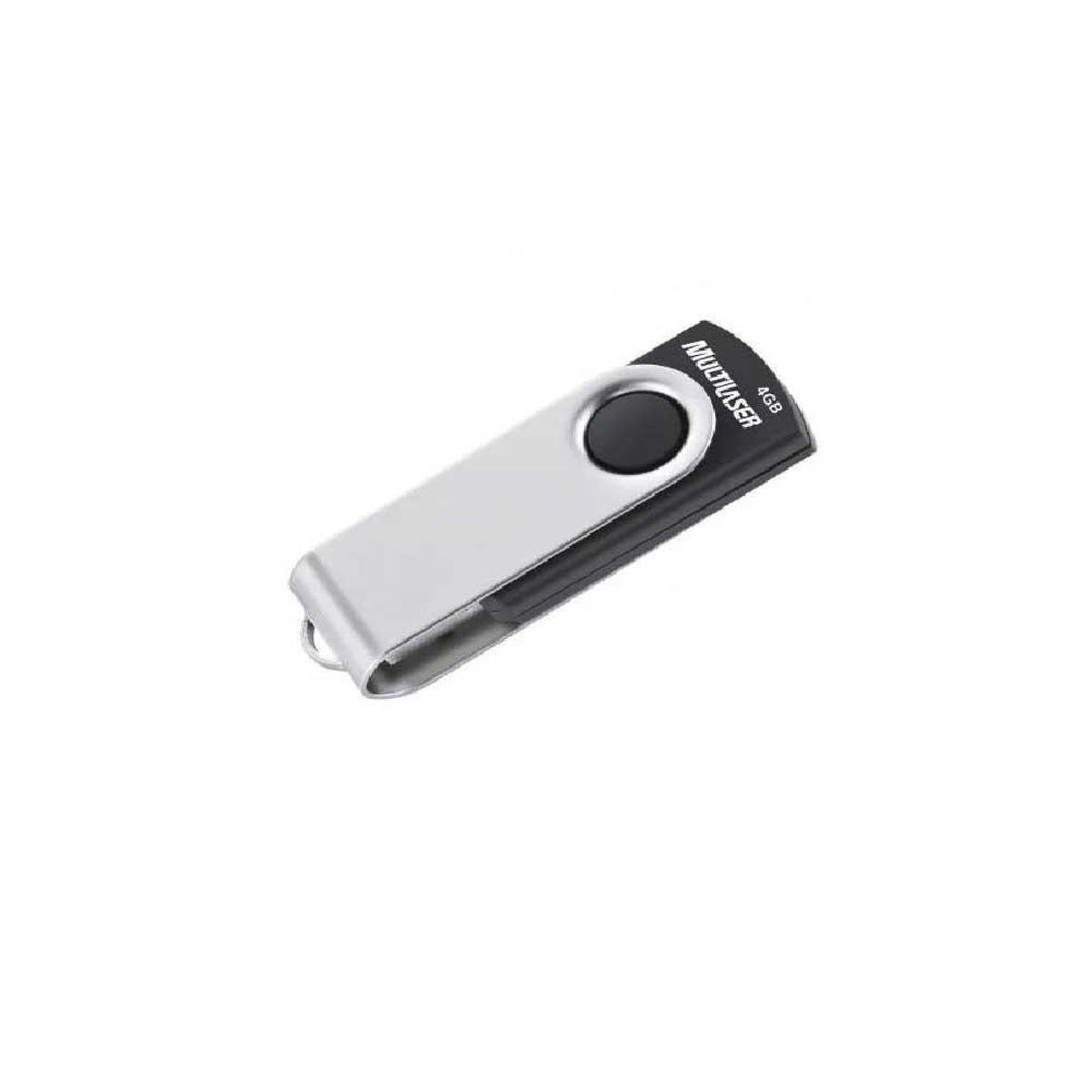 PenDrive Multilaser Twist 4gb Pd586 - Preto | Netshoes