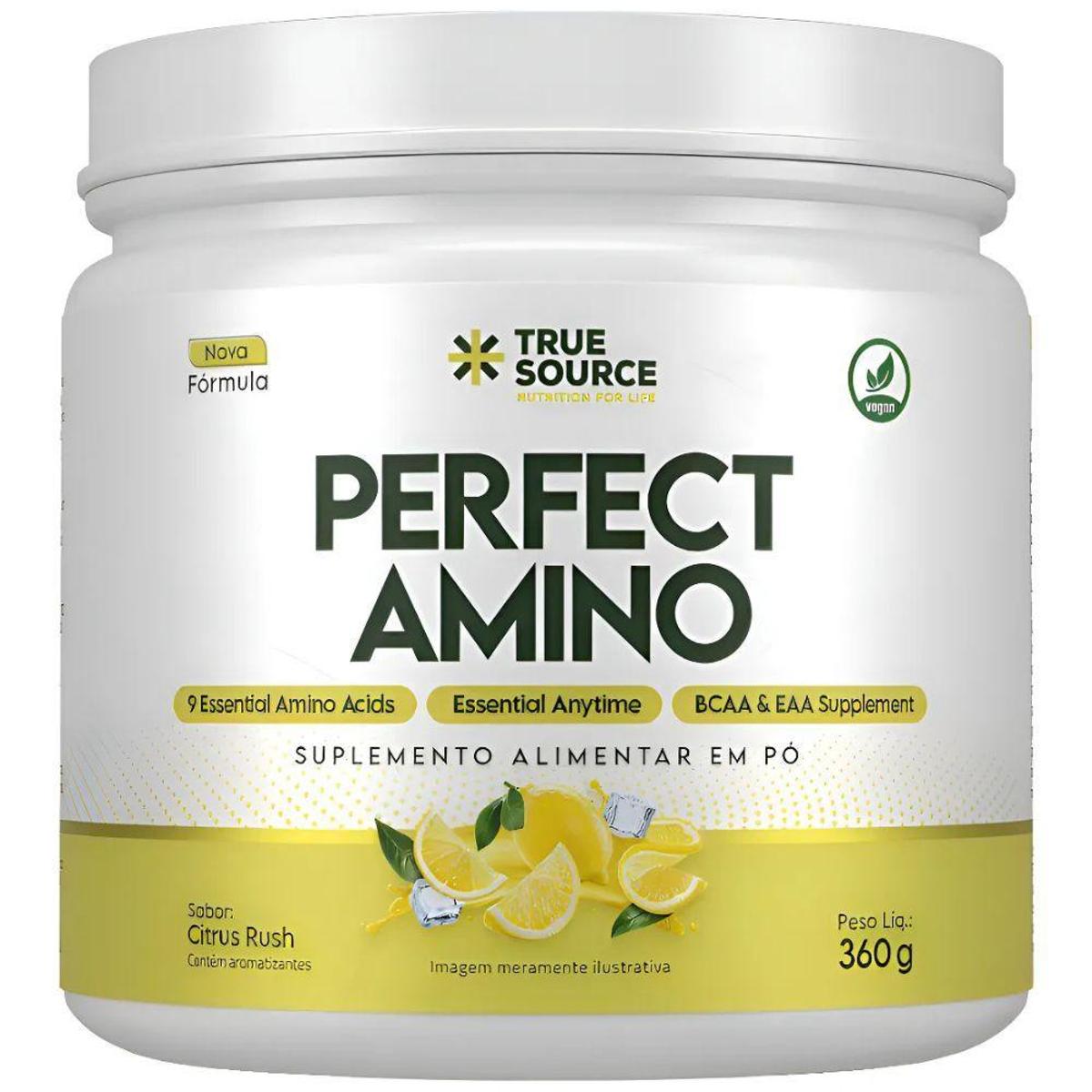 Perfect Amino Aminoacidos Citrus Rush 360g - True Source - undefined ...