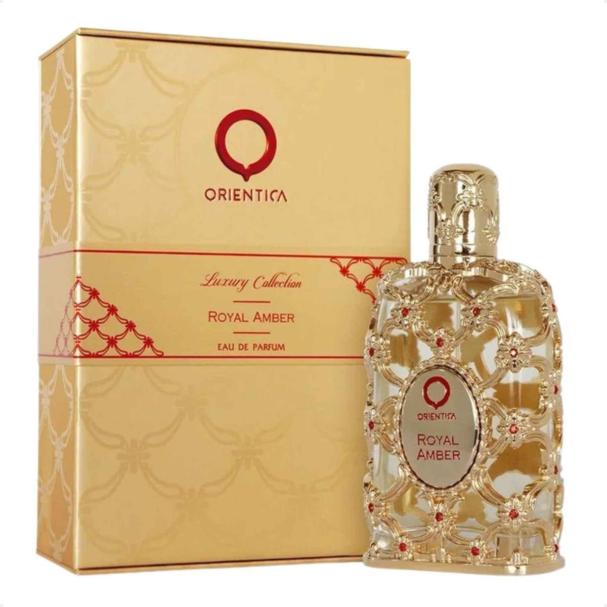 Perfume Arabe Luxury Collection Royal Amber EDP 80ml Unissex - Dourado ...