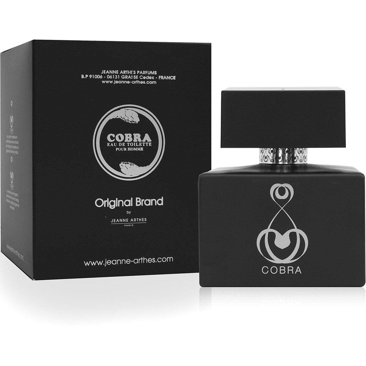 Perfume Cobra Men Masculino Jeanne Arthes EDT 100ml - Incolor | Netshoes