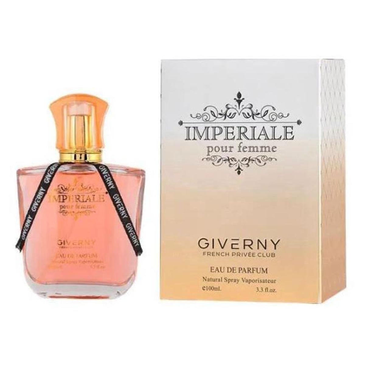 PERFUME FEMININO GIVERNY IMPERIALE POUR FEMME EAU DE PARFUM 100ML ...