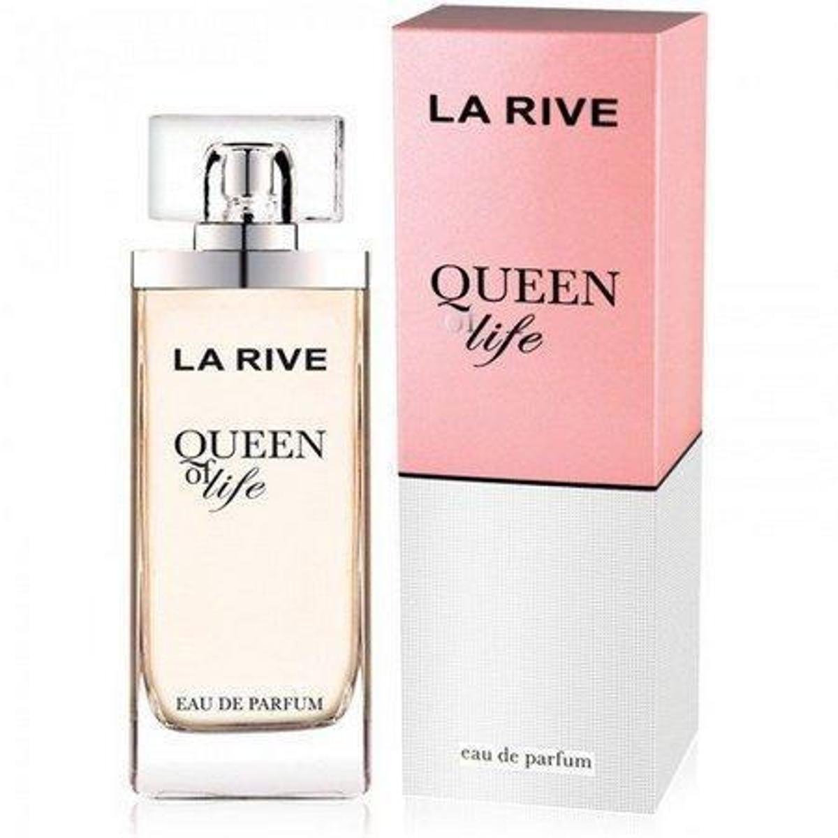 PERFUME FEMININO LA RIVE QUEEN OF LIFE EAU DE PARFUM 75ML - Incolor ...