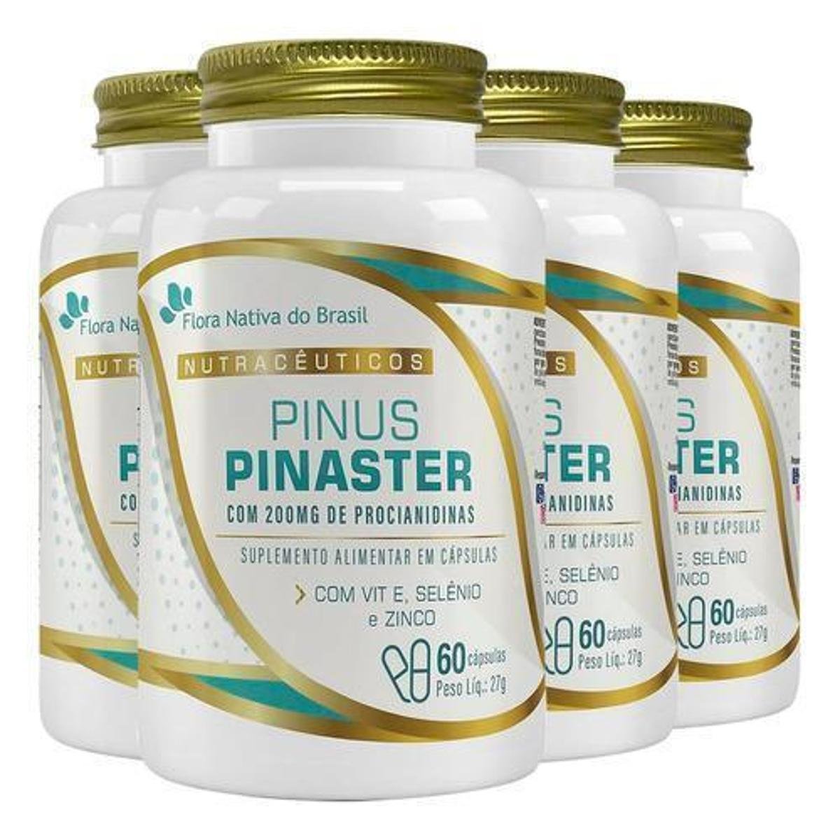 Pinus Flora Nativa Do Brasil 4 Capsulas em promoção na Netshoes!