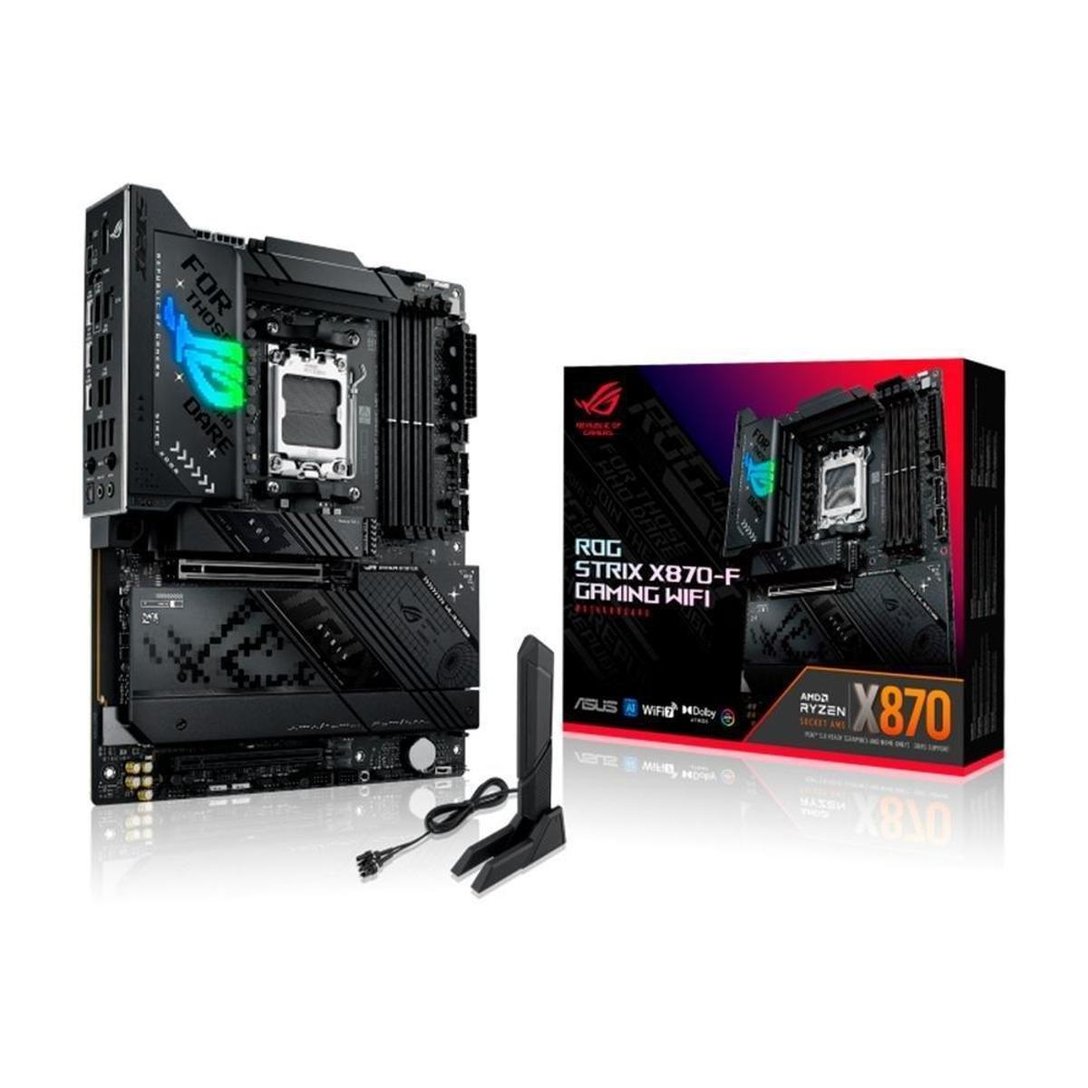 Placa Mãe Asus ROG STRIX X870-F GAMING WIFI 7, AMD AM5, DDR5, WIFI ...