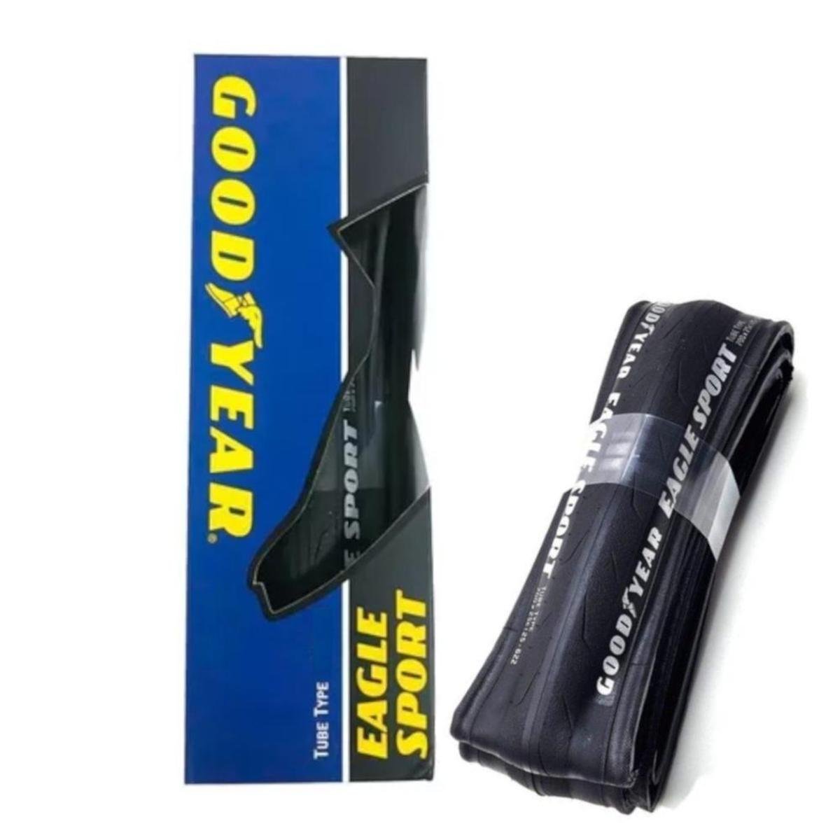 Pneu Goodyear Eagle Sport Tube Type 700 Preto Kevlar - Única | Netshoes