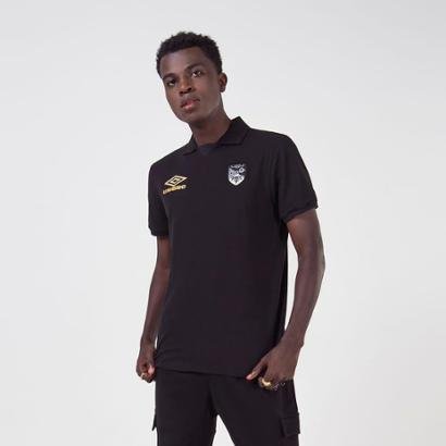 Pólo Masculina Umbro Sport Gold Umbro - Preto | Netshoes