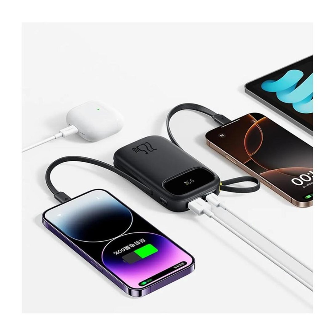 Powerbank Turbo Baseus Fc31 Qpow 3 com Display Digital e Cabo Embutido ...