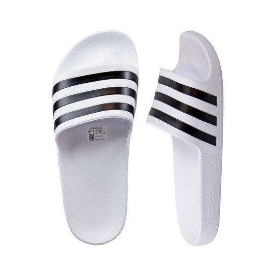 PRAIA ADIDAS EX0197-ADI BRANCO/PRETO/BRANCO - Branco | Netshoes