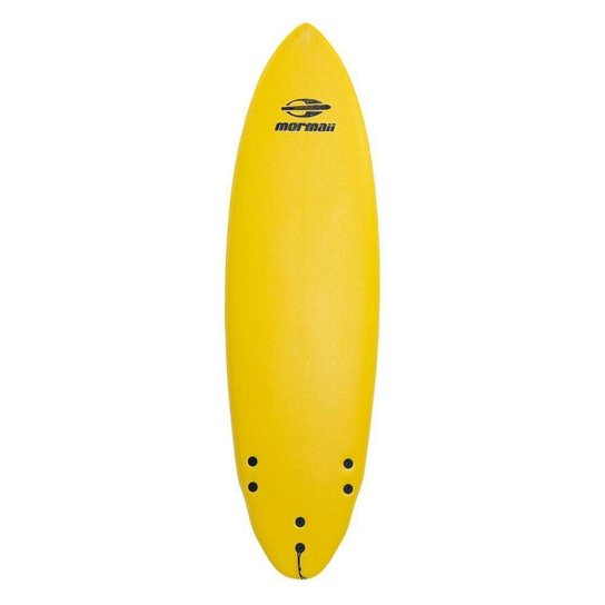 Prancha Surf Soft Mormaii 6´0 - Amarelo | Netshoes