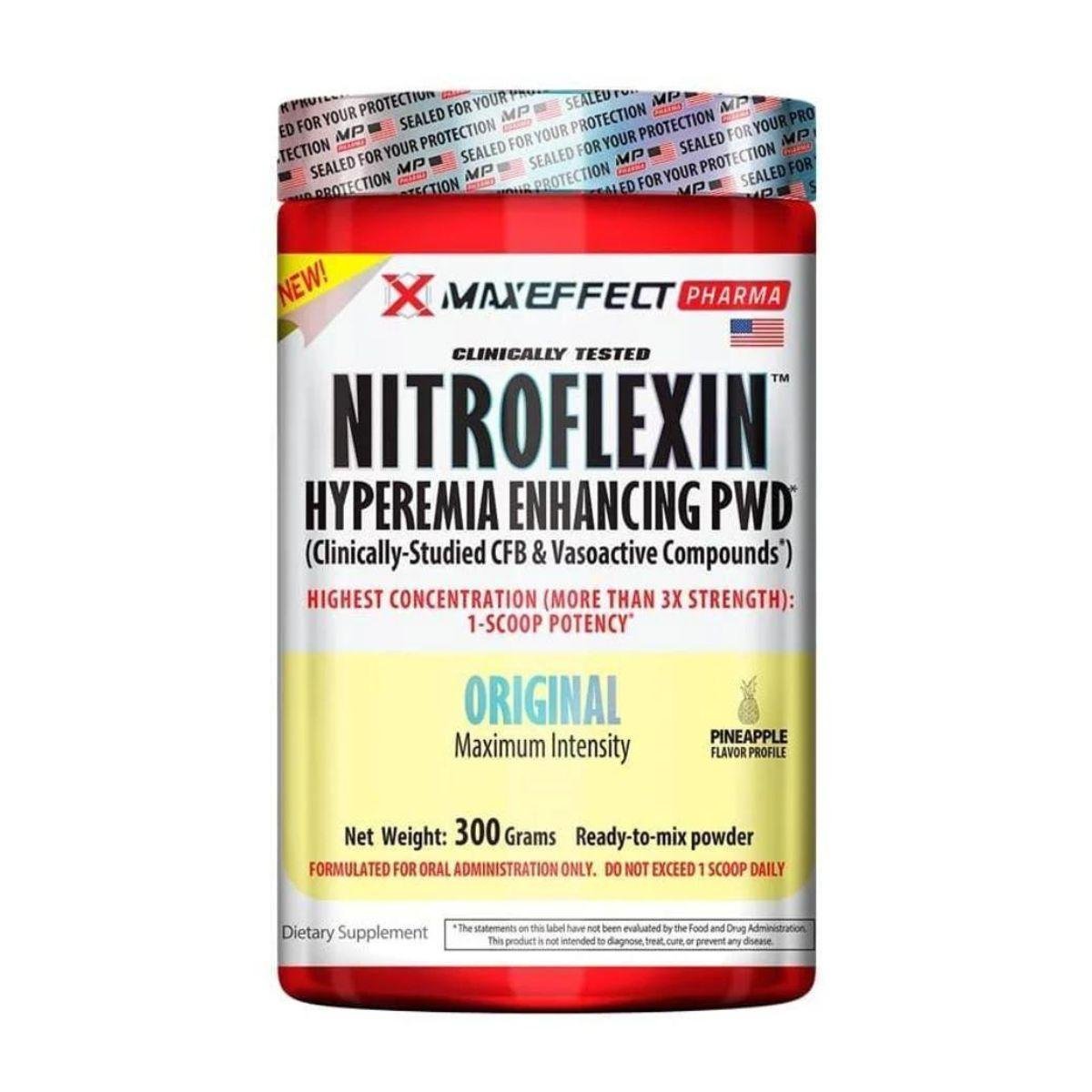 Pré-Treino Nitroflexin 300g Sabor Pineapple - MaxEffect - undefined ...