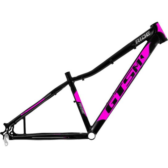 Quadro aro 29 Gts m1 Ride Feminino Alumínio - Preto | Netshoes