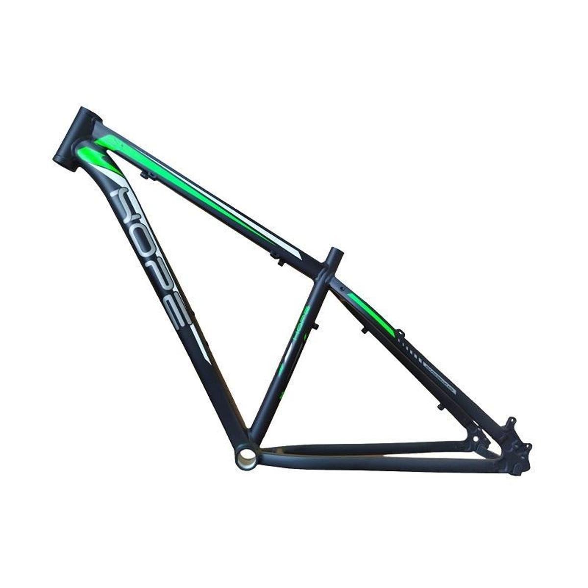 Quadro Bicicleta Bike MTB Hope Plus 29x17 Pt/Vd - Preto | Netshoes