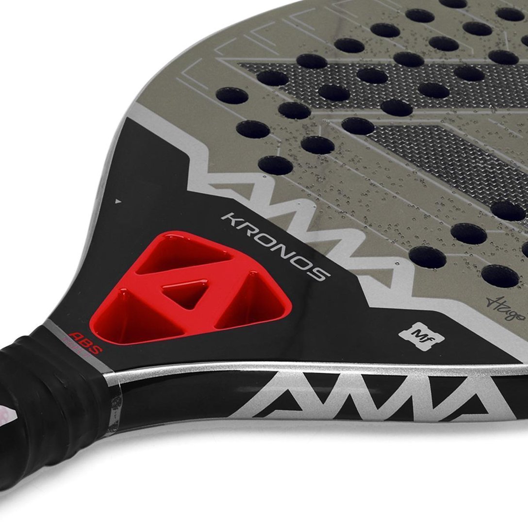 Raquete de Beach Tennis Ama Sport Kronos 2025 - Hugo Russo - Cinza ...