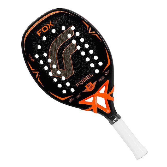 Raquete De Beach Tennis Fobel Fox Isabela Garrido 25/26 - Preto | Netshoes