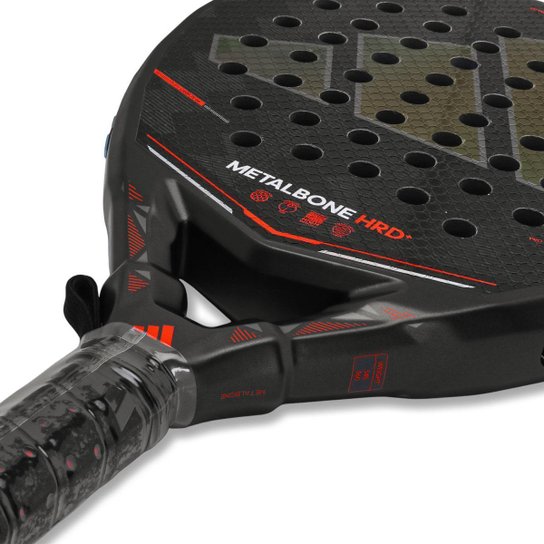 Raquete De Padel Adidas Metalbone Hrd+ 2026 - Preto | Netshoes
