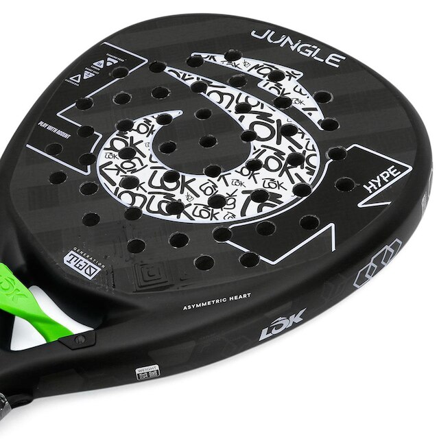 Raquete De Padel Lõk Jungle - Preto | Netshoes