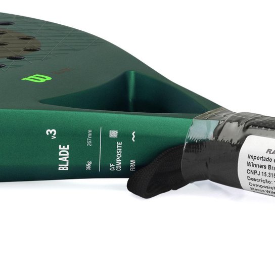 Raquete De Padel Wilson Blade V3 - Verde | Netshoes