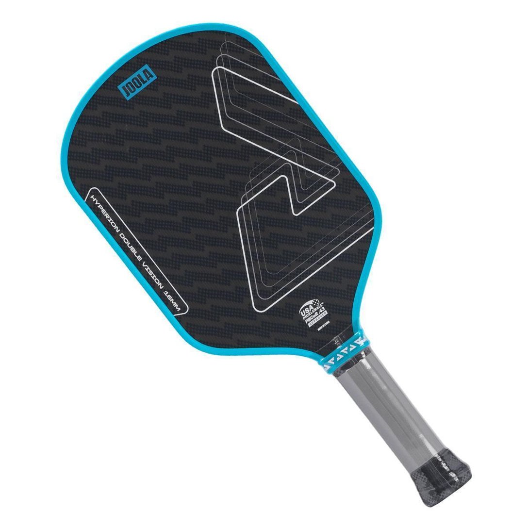 Raquete De Pickleball Joola Hyperion Double Vision Azul 16mm - Azul ...