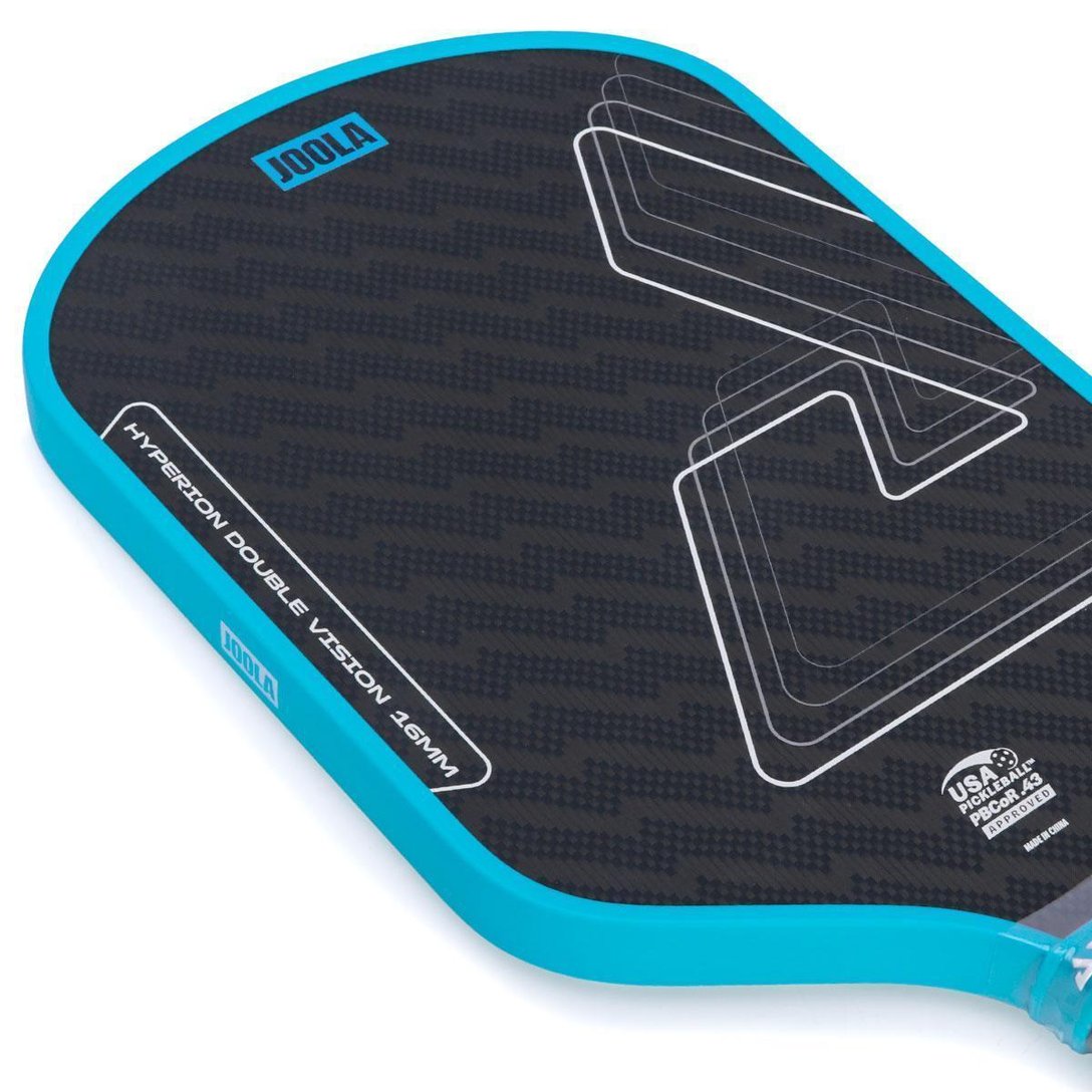 Raquete De Pickleball Joola Hyperion Double Vision Azul 16mm - Azul ...