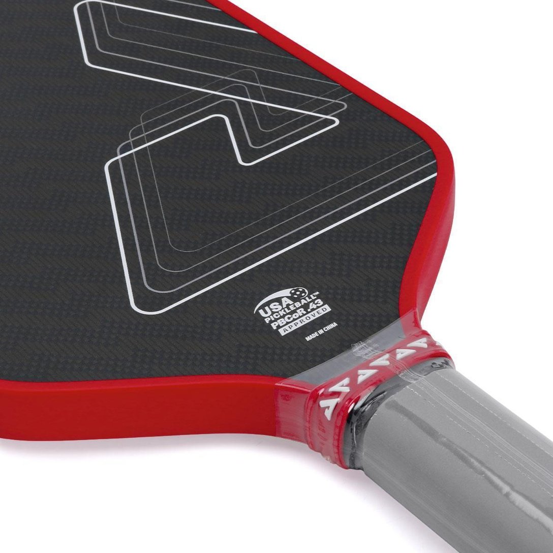 Raquete De Pickleball Joola Hyperion Double Vision Vermelha 16mm ...