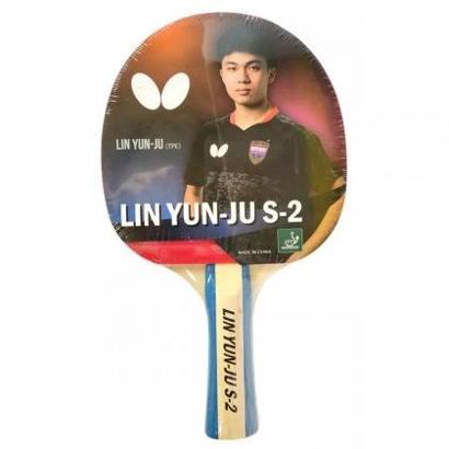 Raquete Tenis De Mesa Butterfly Profissional Lin Yunju -2 - Amarelo ...