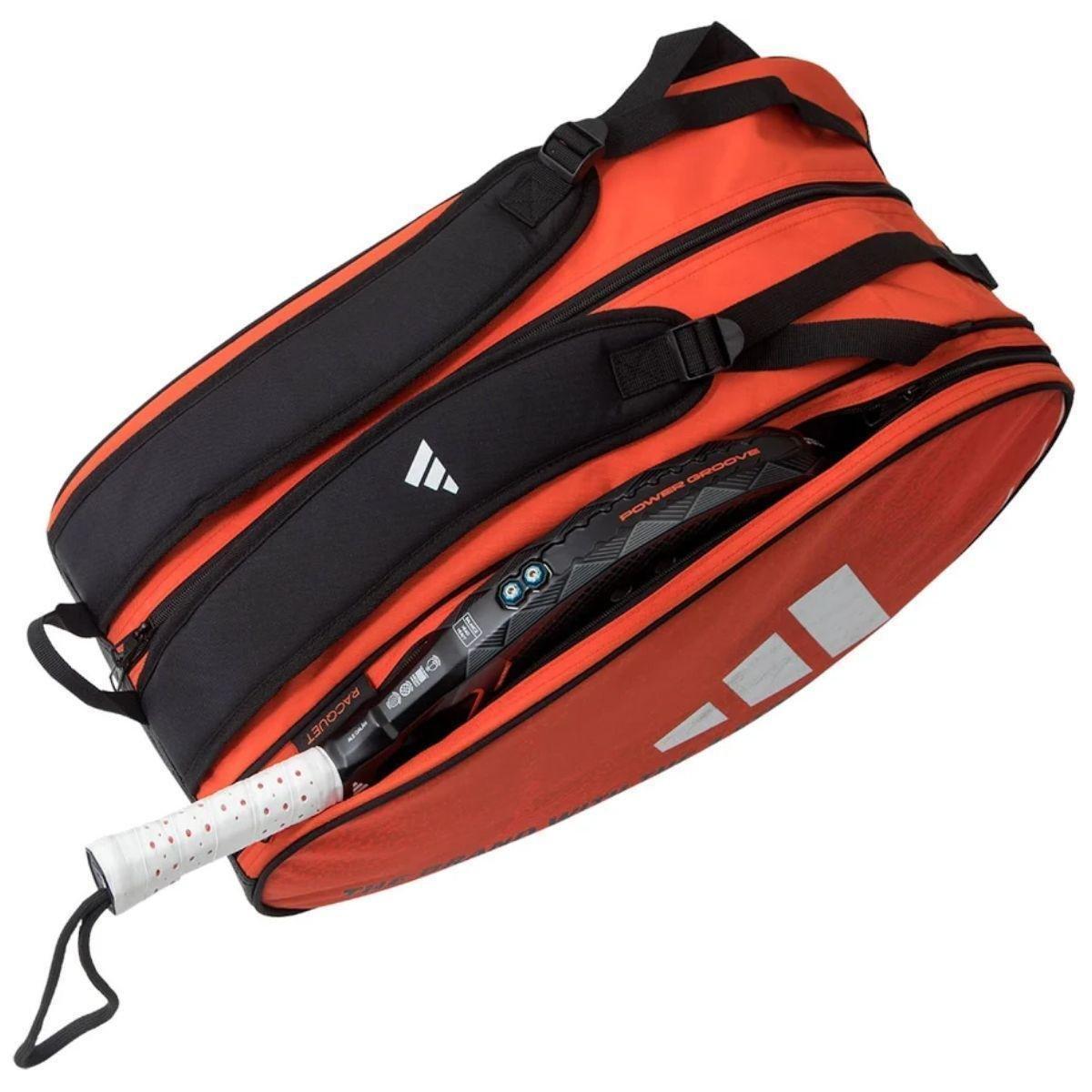 Raqueteira Padel Beach Tennis Adidas Control 3.4 Laranja 35L - Laranja ...
